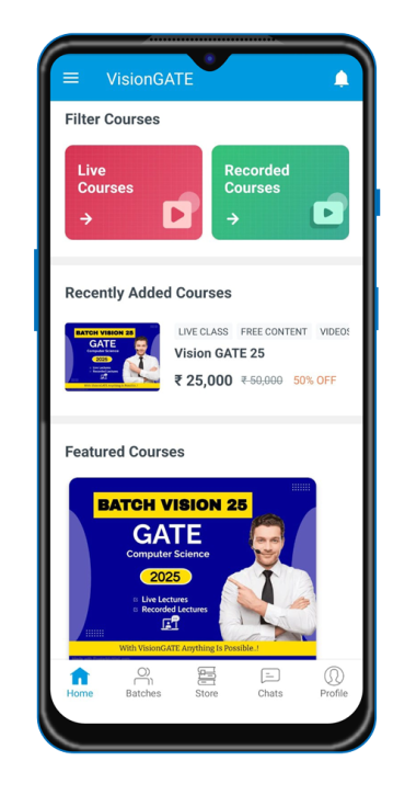 GATE Online Coaching - VisionGATE